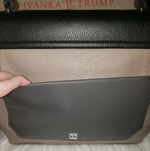 Ivanka Trump | Bags | Genuine Ivanka Trump Satchal Pursegenuine Leather ...